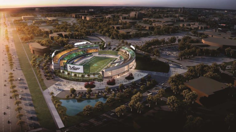 USF Presents Study on Proposed On-Campus Stadium - Football Stadium Digest